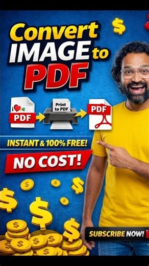 Convert JPG to PDF #shorts #productivity