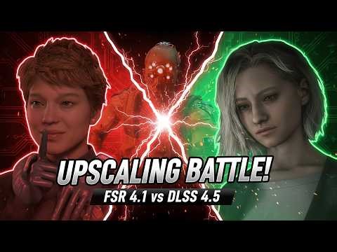 AMD FSR 4.1 vs NVIDIA DLSS 4 The Ultimate Upscaling Battle!