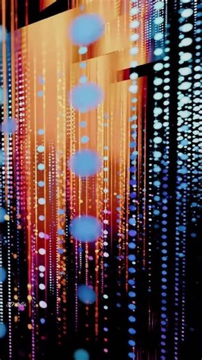 Conceptual Visual Art Animation Particle Rain Animated Background Conc