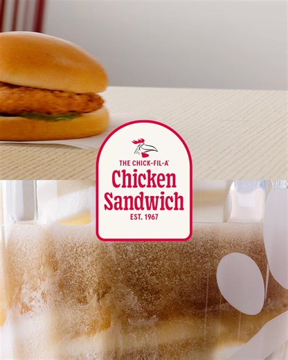 The same original taste, every time. Order a Chick-fil-A® Chicken Sandwich and a new Frosted Soda or Float today. | Chick-fil-A