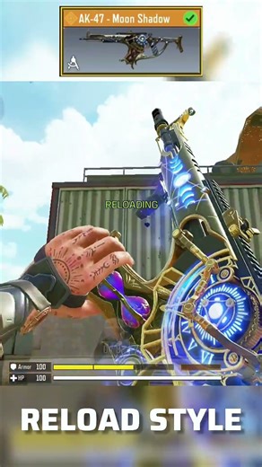 AK47 Moon Shadow Return #codm #codmobile #shorts #ytshorts #ak47shorts