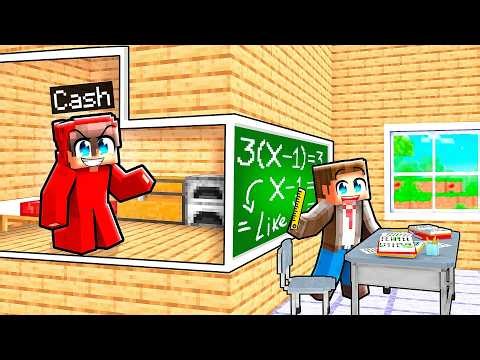 I Built a SECRET ROOM in My School…