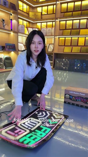 Flexible LED Display – APP Programmable DIY Advertising Sign