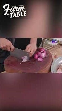 How to season lechon belly the Chef JR way #shorts | Farm To Table