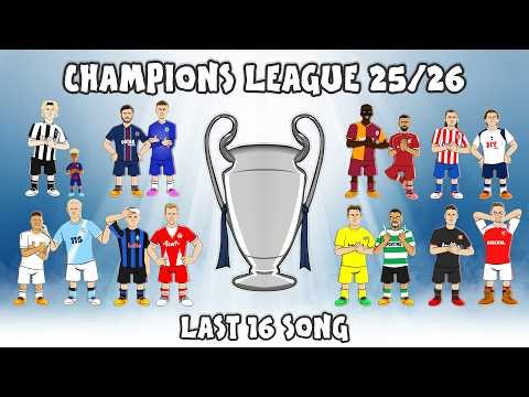CHAMPIONS LEAGUE LAST 16 SONG🏆 Champions League 25/26