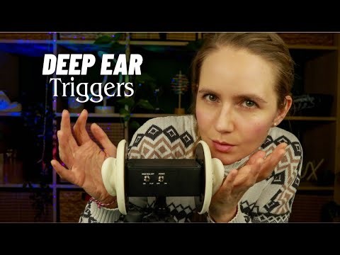 Binaural ASMR ↪️↩️ 3 Dio Deep Ear Trigger Fest 