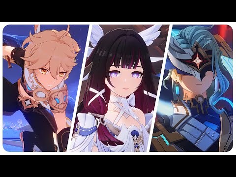 Dottore VS Columbina & Traveler - Final Boss Fight & Cutscene | Genshin Impact 6.3