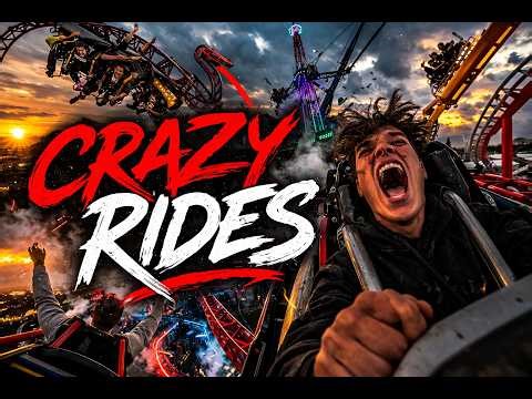 The Craziest Theme Park Rides EVER!