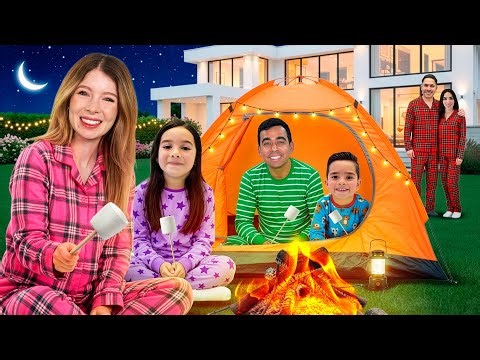 24 HORAS ACAMPANDO en la CASA JUKILOP