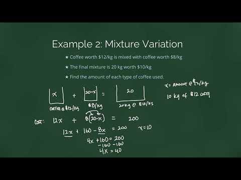 Applications of Linear Equations in One Variable