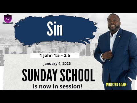 International Sunday School Lesson - January 4, 2026 - Sin (The Wrong Path)