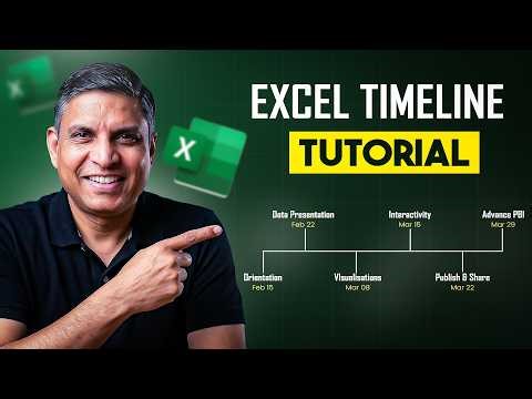 Create a Professional Timeline Chart in Excel (Step-by-Step)
