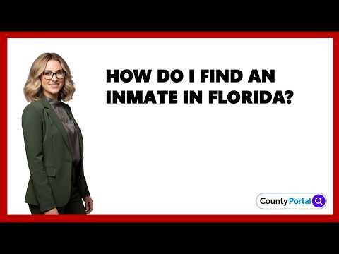 How Do I Find An Inmate In Florida?