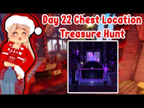 Day 22 Chest Location Glitterfrost Treasure Hunt Update Royale High