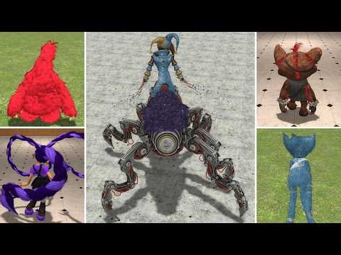 What If I BECOME All Chapter 5 Monsters? Poppy Playtime | Garry's Mod