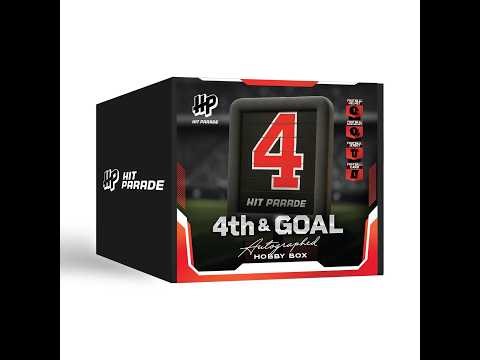 FOUR HIT PARADE 4TH & GOAL SERIES 1 BOX - LIVE BOX BREAK