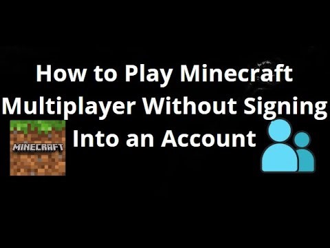 How to Play Minecraft Multiplayer Without Signing Into an Account — Android, iOS, PC, PS5, Switch