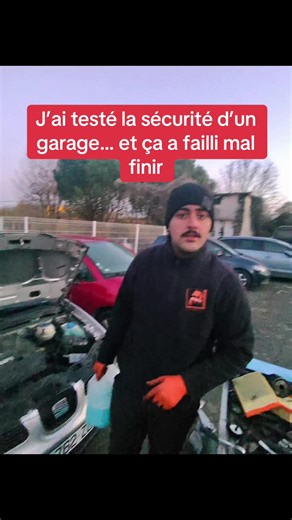 Audit de sécurité : clé dans un garage