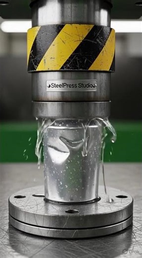 Soda Can EXPLODES Under Hydraulic Press! 💥🥤 #shorts
