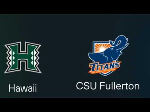Hawaii vs CSU Fullerton Live – USA NCAAB D-I Basketball Results