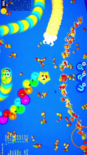 #wormszone 🪱.io 001 Slither Snake Top01/Best World Record 🪱#snake😱😱cacingWormszoneio #snakegame 😈😈