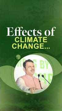 Effects of Climate Change: Technology and Science for Environmental Conservation | Mumbai