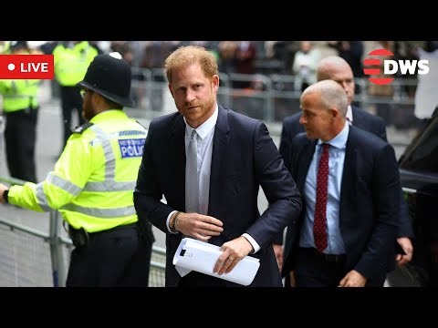 LIVE: Prince Harry Phone Hacking Trial Continues at London Royal Courts of Justice | DWS News | AB1Z