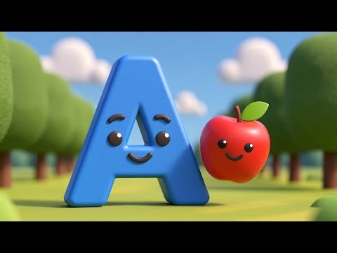 A for Apple Phonics Song | Learn Letter A Sound | ABC Kids