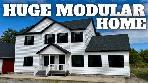 This GIGANTIC 2-story modular home comes in at a massive 3,400 sq. ft. total… and it will absolutely blow your mind! 🤯🏡 From the jaw-dropping exterior to the spacious, beautifully designed interior, this prefab proves just how far modular homes have come. The layout, the finishes, the sheer SIZE, everything about this home feels next level. If you’ve ever wondered whether prefab homes can compete with traditional builds… this tour is your answer. 👀🔥 | Chance's Home World