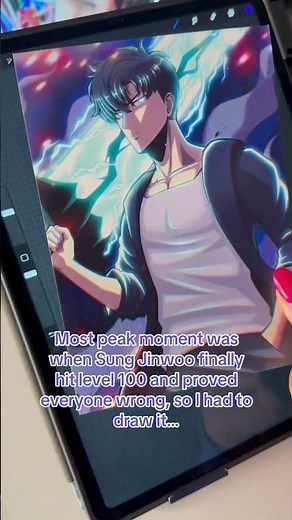 This Solo Leveling Fan Art took me 68 hours to draw... ✨