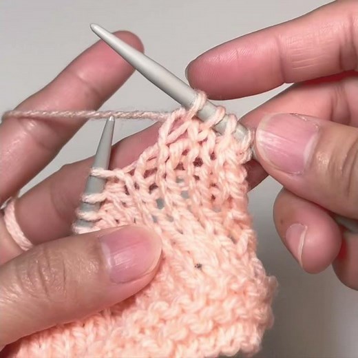 How to k1tbl in knitting #shorts | VGYS