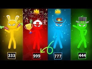 World Record? 🤯 Stickman Party 999 Points Gameplay