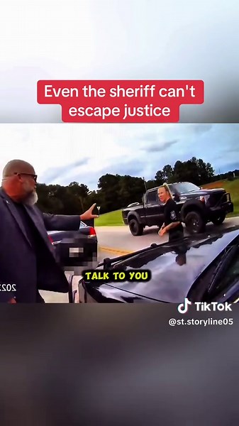 Even the sheriff can't escape justice… #cops #crime #police #law #karen