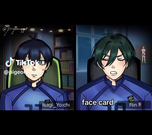 Blue Lock Animation: Rin Itoshi's Face Card Moment