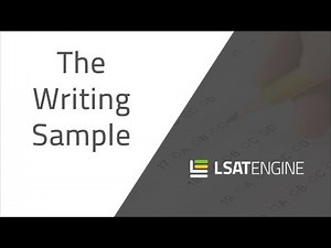 The LSAT Writing Sample