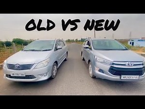 Innova Crysta vs OLD Innova | DRAG RACE |