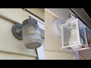 How to Install Outdoor Light Fixture, DIY, Easy Electrical Work