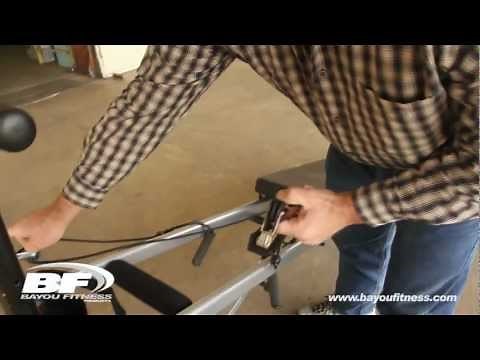 How to change from 3 to 4 point pulley system on the Total Trainer