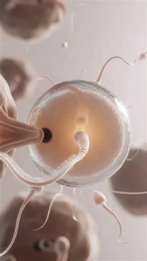 Sperm Meets Egg 💥 | Human Fertilization Explained in Stunning 3D
