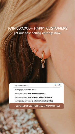 30K views | When you find earrings that can A) actually handle your...