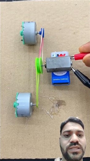 DC to DC motor generator experiment