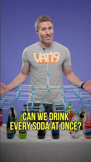 Can We Drink Every Soda At Once?!