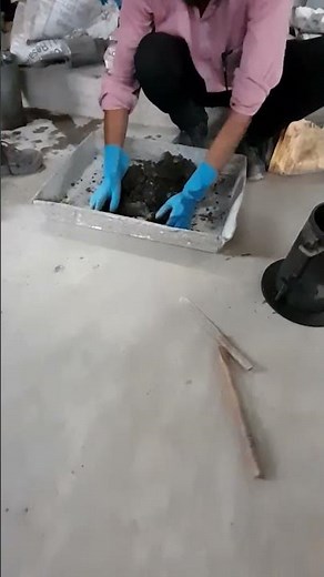 Modified Proctor Test GSB material mixing