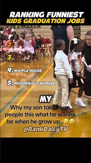 Ranking Funniest Kids Graduation Jobs 🤣🔥 #ranking #memes #funny #tiktok
