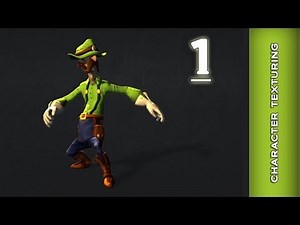 Autodesk Maya 2013 / Zbrush Tutorial - Character Texturing Part 1