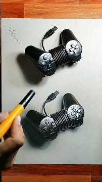 Draw an Gaming Controller 🎮#shorts #youtubeshorts #art #drawing #gaming #pencildrawing #rahiljindran