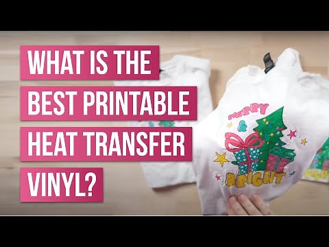 BATTLE ! What is THE BEST Printable Heat Transfer Vinyl?