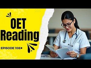 OET Reading Material Jan 27 2025 | Reading Sample Test for Nurses and Doctors | OET Answers Official