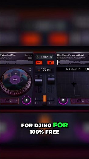 Free DJ Apps: Start Mixing for 100% Free! #shorts