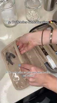 Packing A Personal Item For Travel ✈️ | Suitcase Packing Tips